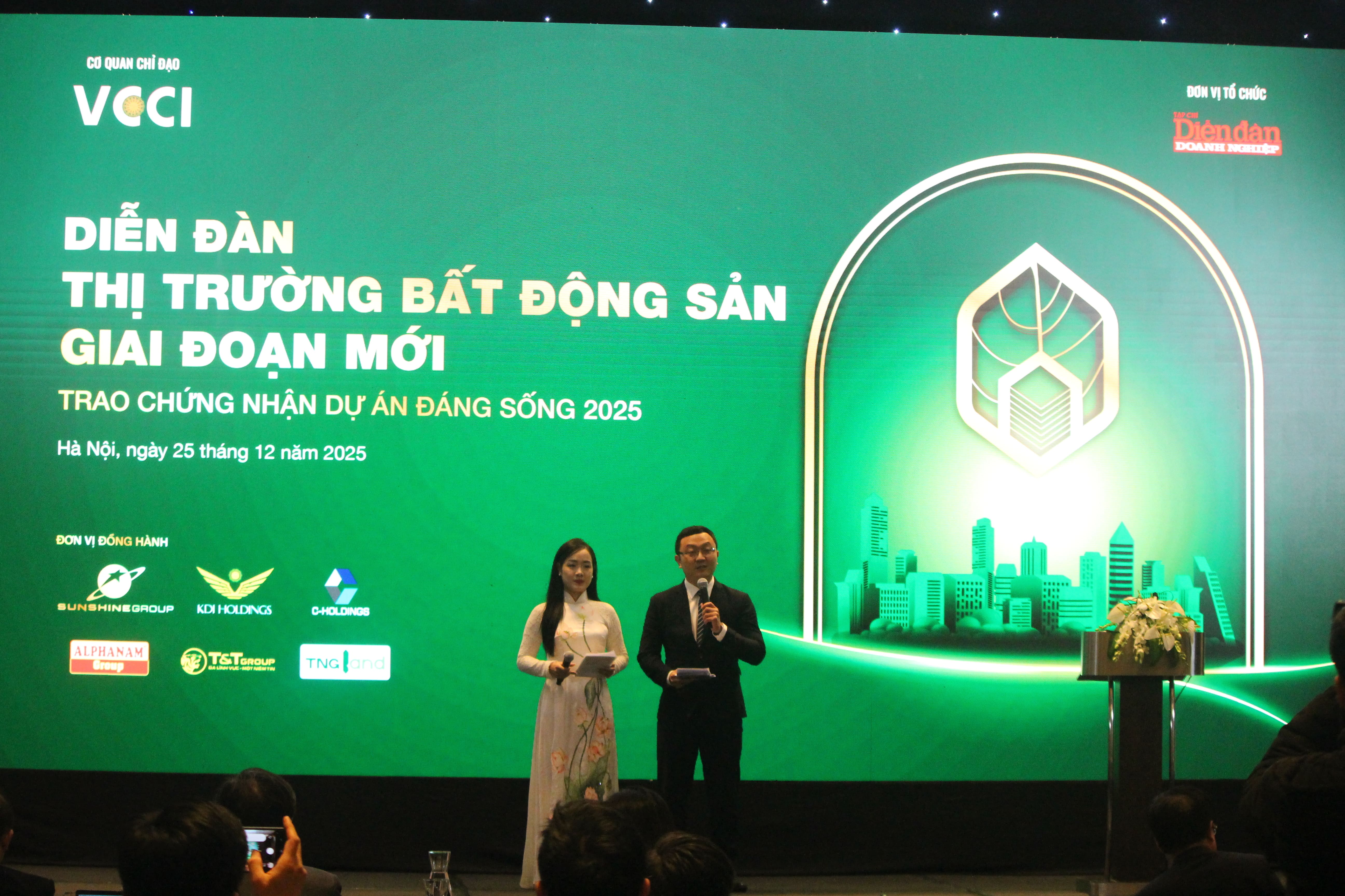 Dự án Đáng sống 2025: Tôn vinh dự án tiêu biểu, lan tỏa chuẩn sống bền vững